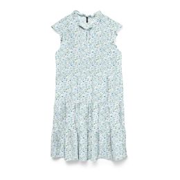 V&eacute;ro Moda Vero Moda Kleid 'VMALBA' Damen Gr&ouml;&szlig;e 34 hellblau / mint / wei&szlig; Sommerkleid