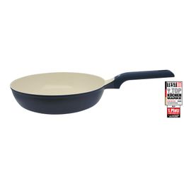 ELO Basic Schmorpfanne &raquo;Colorio Pastell&laquo; Aluminiumguss 1 tlg. Au&szlig;en farbig Silikon Polyester beschichtet blau &Oslash; 28cm + H&ouml;he 6,2cm
