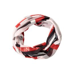 Laura Scott Damen Loop im modischen Graphik-Design - NEW rot Einheitsgr&ouml;&szlig;e