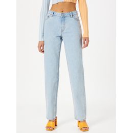 MONKI Jeans female size 26 Light blue
