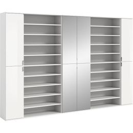Home Affaire Garderoben-Set &raquo;Trondheim, Garderobenset 5-tlg. Breite 262 cm,&laquo; 5 Stk. tlg. wei&szlig; B/H/T: 262cmcm x 193cmcm x 34cmcm