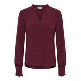 Only Blouse 'ONLMette' female size S Wine red