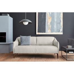 W.Schillig 2,5-Sitzer &raquo;sally Designsofa, Loungesofa, bequem, schmale Armlehnen, Breite 194cm&laquo; mit Metall-Winkelf&uuml;&szlig;en in Bronze pulverbeschichtet, 