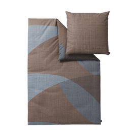 Bugatti Bettw&auml;sche &raquo;Satinbettw&auml;sche Bugatti&laquo; 2 mit modernem Formenspiel braun Mako-Satin, Obermaterial: 100% Baumwolle B/L: 140cm x 200cm, 1 Stk., 1 