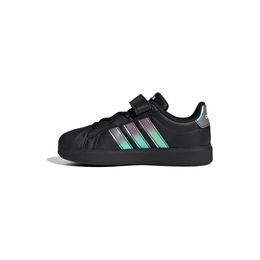 adidas Sportswear Sportschuh 'STREETTALK EL C' M&auml;dchen Gr&ouml;&szlig;e 33.5 t&uuml;rkis / lavendel / schwarz