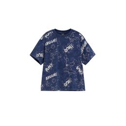 Desigual T-Shirt 'Hulk Comic' Jungen Gr&ouml;&szlig;e 152 navy / wei&szlig;