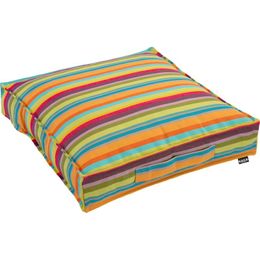 HOCK Sitzkissen &raquo;Yucatan&laquo; mit bunten Streifen bunt Kunstfaser B/L: 50cm x 50cm, 1 Stk.
