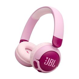 JBL Kinder-Kopfh&ouml;rer &raquo;Junior 320BT&laquo; A2DP Bluetooth Adaptive Noise-Cancelling pink Bis zu 50 Stunden Musik-Wiedergabezeit bei eingeschaltetem Bluetooth
