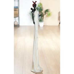 Gilde Afrikafigur &raquo;Afrikanerin Tortuga&laquo; H&ouml;he 104 cm, Wohnzimmer beige Polyacryl B/H/T: 20cm x 104cm x 18cm, Frau