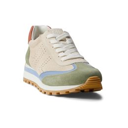 Lauren by Ralph Lauren Lauren Ralph Lauren Sneaker 'DANI' Damen Gr&ouml;&szlig;e 39 sand / hellblau / kiwi Sommerschuhe