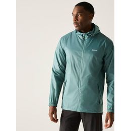 Regatta Regenjacke "Pack It III" in T&uuml;rkis - 68% | Gr&ouml;&szlig;e L | Herren-outdoorjacken