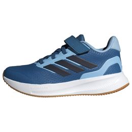 adidas Sportswear Sneakers 'Runfalcon 5' boy size 30 Gentian / Pastel blue / Black