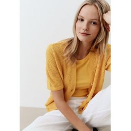 More & More More & More Cardigan in Gelb - 64% | Gr&ouml;&szlig;e 36 | Damen-pullover-cardigans