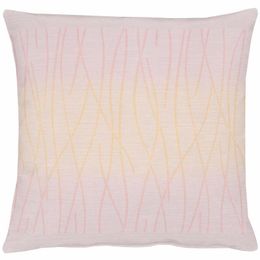 Apelt Dekokissen &raquo;7902 Loft Gold&laquo; Kissenh&uuml;lle ohne F&uuml;llung, 1 St&uuml;ck lila Polyester B/L: 46cm x 46cm, 1 Stk.