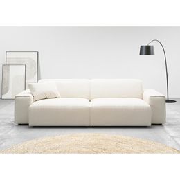 Home Affaire Big-Sofa &raquo;Glimminge auch in Breitcord, Feincord + Easy care-Bezug,&laquo; besondere Kedern&auml;hte Zierkissen wei&szlig; 96% Polyester, 4% Polyacryl B/H/