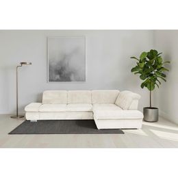 Die PlanBar Ecksofa &raquo;MP-IN17004 L-Form, Breite 323 cm, mit Federkern-Polsterung&laquo; inkl. Sitztiefenverstellung, wahlweise weitere Funktionen beige 88% 