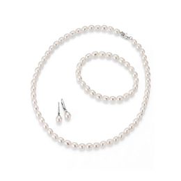 Firetti Damen Schmuckset &raquo;Multipack Schmuck Geschenk Silber 925 Halskette Armband Ohrstecker&laquo; (Set, 4 Stk. tlg.) Made in Germany - mit 