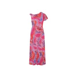 Scalpers Kleid Damen Gr&ouml;&szlig;e 34 blau / orange / pink / rosa Sommerkleid