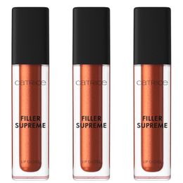 Catrice Damen Lipgloss &raquo;FILLER SUPREME LIP GLOSS&laquo; f&uuml;r vollere Lippen und ein gl&auml;nzendes Finish orange Einheitsgr&ouml;&szlig;e