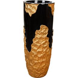 Gilde &Uuml;bertopf &raquo;&Uuml;bertopf XXL rund Famosa&laquo; nicht wasserdicht gold Fiberglas B/H/T: 36cm