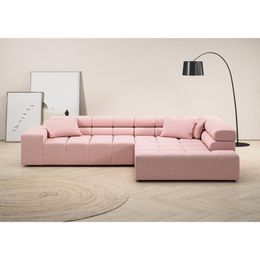 Home Affaire Ecksofa &raquo;Ancona, Ecksofa, incl. Kopfteilverstellung, Breite 319 cm, L-Form&laquo; wahlweise motorische Sitztiefenverstellung, auch in Cord + 