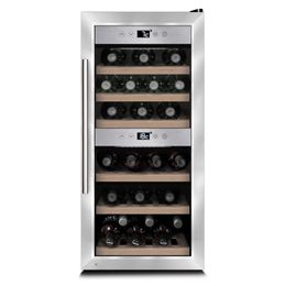 CASO GERMANY Weink&uuml;hlschrank &raquo;719, WineComfort 240 Smart&laquo; f&uuml;r 24 Stk. Standardflaschen &aacute; 075l schwarz Einheitsgr&ouml;&szlig;e