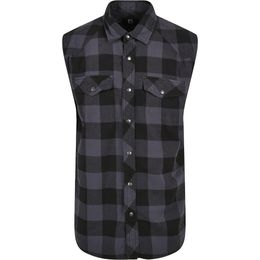 Brandit Button Up Shirt male size M Basalt grey / Black
