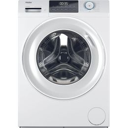 Haier Waschmaschine I-PRO 1 &raquo;HW80-BP14929BU1&laquo; 8 kg 1400 U/min hOn App wei&szlig; XL-Pillow Edelstahl-Schontrommel