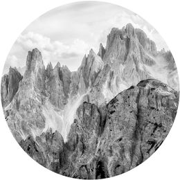 Komar Fototapete &raquo;Vlies selbstklebend - Torres - Gr&ouml;&szlig;e 125 x 125 cm&laquo; bedruckt glatt Wohnzimmer, Schlafzimmer schwarz Vlies B/L: 125m x 125m, Rollen: 1