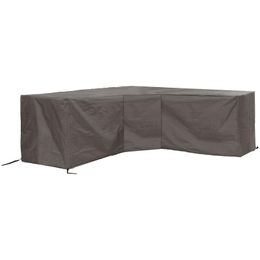 winza outdoor covers Gartenm&ouml;bel-Schutzh&uuml;lle geeignet f&uuml;r L-f&ouml;rmiges Loungeset, Trapez Ecke, 275/100x275/100x70 cm grau Polypropylen (PP) B/H/L: 275cm