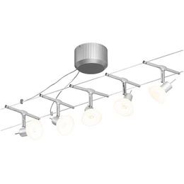 Paulmann LED Deckenleuchte &raquo;Sheela&laquo; GU 5,3 1 Stk. GU 5,3 wei&szlig; 5, 1 Stk.