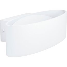 Eglo Wandleuchte &raquo;MACCACARI&laquo; LED-Board 1 Stk. Warmwei&szlig; wei&szlig; 1, H: 7,5cm, 1 Stk.