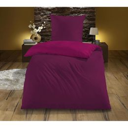 Kinzler Wendebettw&auml;sche &raquo;Mikrofaser "Cashmere Touch"&laquo; 2 tlg. Unifarben, besonders weich Polyester, Obermaterial: 100% Polyester B/L: 135cm x 200cm, 1 