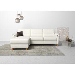 Home Affaire Ecksofa &raquo;Palmera L-Form, B: 244 cm - OTTO. Verl&auml;ssliche Qualit&auml;t.&laquo; optional Schlaffunktion & Bettkasten, Federkern wei&szlig; Luxus-Microfaser 