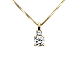 Firetti Damen Kettenanh&auml;nger &raquo;Schmuck Geschenk Gold 333 Halsschmuck Anh&auml;nger f&uuml;r Halskette&laquo; mit Zirkonia (synth.) gold Gelbgold 333, 0,55 g