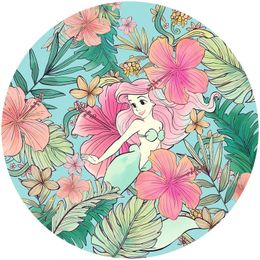 Komar Vliestapete &raquo;Vlies selbstklebend - Ariel Ocean Flowers - Gr&ouml;&szlig;e 125 x 125 cm&laquo; bedruckt glatt Kinderzimmer bunt Vlies B/L: 125m x 125m, Rollen: 1