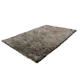 me gusta Teppich &raquo;Tender 125&laquo; rechteckig 52 mm H&ouml;he Kuscheliger & gem&uuml;tlicher Teppich, UNI-Farben,Fu&szlig;bodenheizung geeignet gr&uuml;n Obermaterial: 50% 