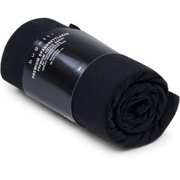 Bugatti Spannbettlaken &raquo;PREMIUM, Baumwolle mit Elasthan, 180 g/m&sup2;&laquo; blickdicht und dehnbar schwarz Jersey-Elasthan, Obermaterial: 97% Baumwolle, 3% 
