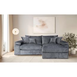 OTTO home Ecksofa &raquo;Soft&Cosy XL L-Form, B: 246 cm - OTTO. Verl&auml;ssliche Qualit&auml;t.&laquo; Mega-Sofa, Cord oder Chenille-Struktur, mit Federkern & 4 Zierkissen