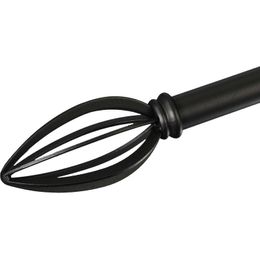 Liedeco Gardinenstangen-Endst&uuml;ck &raquo;Cast&laquo; f&uuml;r Gardinenstangen &Oslash; 20 mm grau 1 Stk.