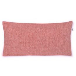 Irisette Kissenbezug &raquo;Carla&laquo; zeitlose Instagram-Blogger-Kollektion rot Mako-Satin, Obermaterial: 100% Baumwolle B/L: 80cm x 40cm, 1 Stk., Mako-Satin