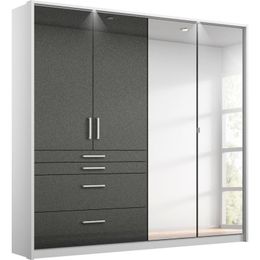 Rauch Dreht&uuml;renschrank &raquo;Kleiderschrank Schrank Garderobe Garderobenschrank HOMBURG&laquo; inkl. Passepartout, oberer Schubkasten mit Einteilung MADE IN 