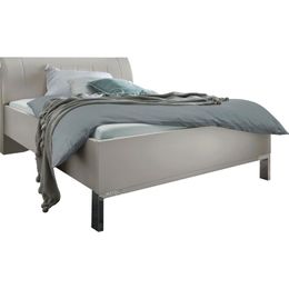 Wiemann Futonbett &raquo;Quito&laquo; 4-fach Liegeh&ouml;henverstellung grau Liegefl&auml;che L&auml;nge B: 200cm x 140cm, H&ouml;he Bettseite: 48cm, ohne Matratze