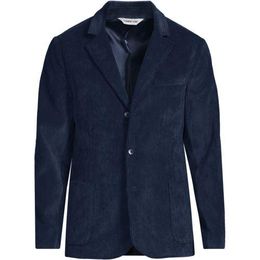 LANDS' END Cordblazer, Herren, size: regular, Blau, by Lands' End