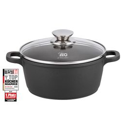 ELO Kochtopf &raquo;Alucast&laquo; 1 Stk. tlg. Aluminiumguss schwarz 2 l + &Oslash; 20cm + H&ouml;he 9cm