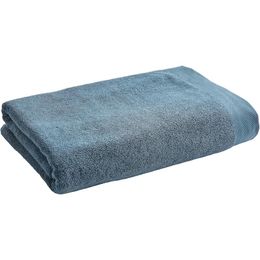 Christy Badetuch &raquo;LUXE&laquo; Luxus Badetuch in Premium Qualit&auml;t mit 730g/m&sup2;, 90x165cm, 1er Set blau Walkfrottier, Obermaterial: 100% Baumwolle B/L: 90cmx165cm, 1 