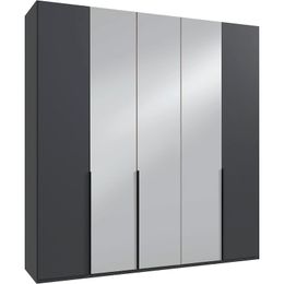 wimex Kleiderschrank &raquo;Mugano,in 5 Breiten,2 H&ouml;hen,2 Tiefen, viele Farben, Made in Germany&laquo; in Basic oder Premium Ausstattung, mit langen Griffen aus Metall,
