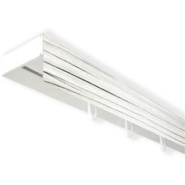 SN DECO GROUP Gardinenschiene &raquo;Vorhangschiene SH (1) mit Blende 5 cm&laquo; 1 l&auml;ufig-l&auml;ufig Fixma&szlig; wei&szlig; Kunststoff B/L: 180cm, 1 l&auml;ufig