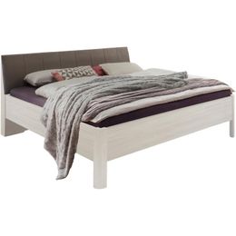 Wiemann Polsterbett &raquo;Bern&laquo; 4-fach Liegeh&ouml;henverstellung beige Liegefl&auml;che L&auml;nge B: 200cm x 140cm, H&ouml;he Bett: 96cm H&ouml;he Fu&szlig;teil: 48cm, ohne Matratze