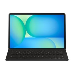 Samsung Tablet-Tastatur &raquo;Book Cover Keyboard Slim f&uuml;r Galaxy Tab S10 FE+&laquo; (Funktionstasten) schwarz Schnelle einfache Anbringung, durch Magnete in der 